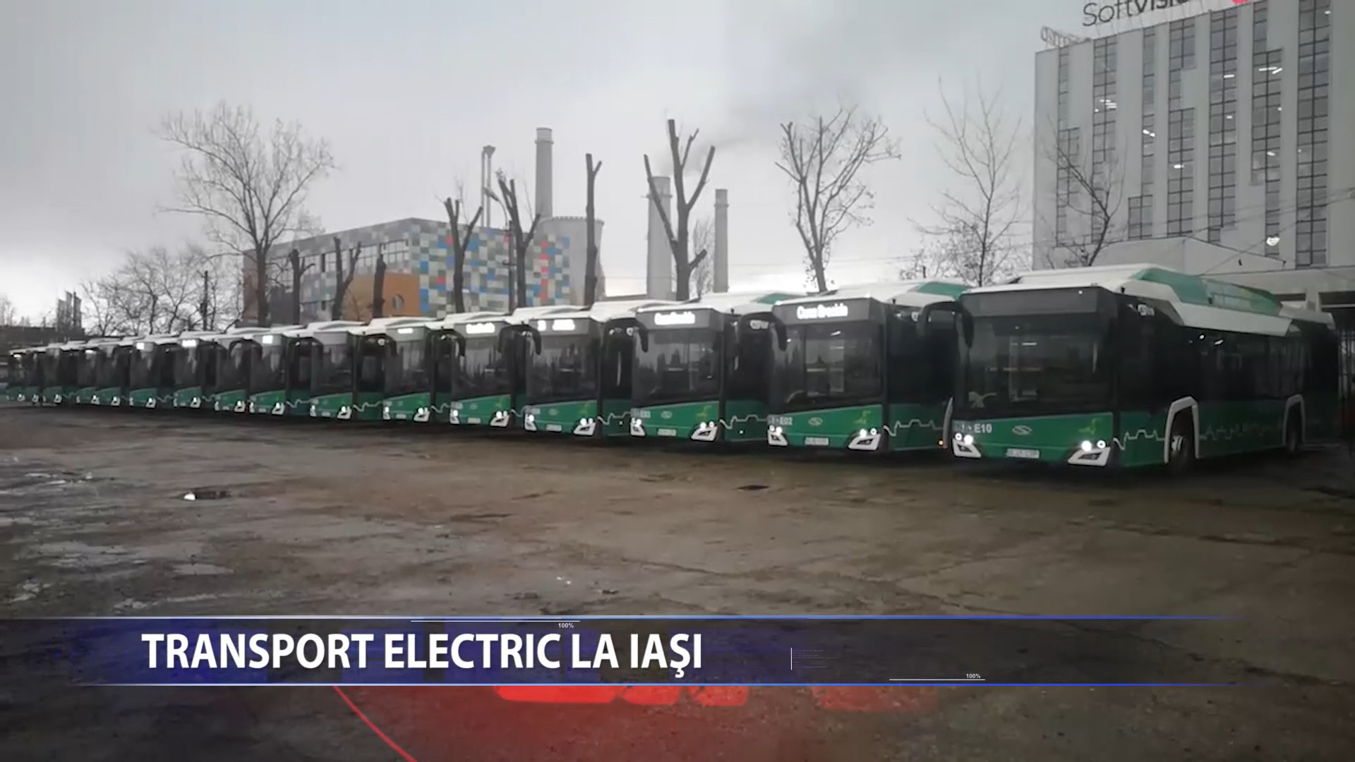 18 AUTOBUZE ELECTRICE CIRCULA PE TRASEE - IasiTV Life