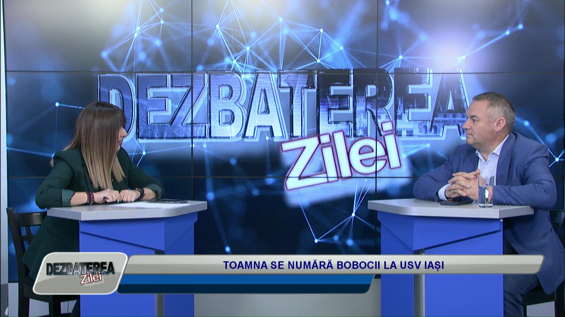 DEZBATEREA ZILEI / TOAMNA SE NUMĂRĂ BOBOCII LA USV IAȘI - IasiTV Life