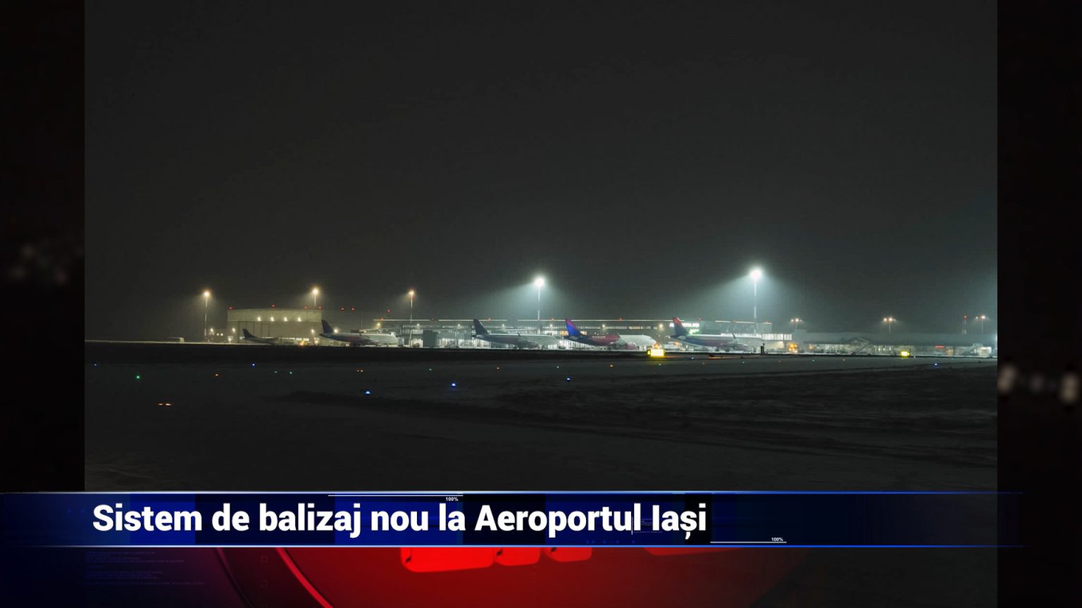 Sistem de balizaj nou la Aeroportul Iaşi - IasiTV Life